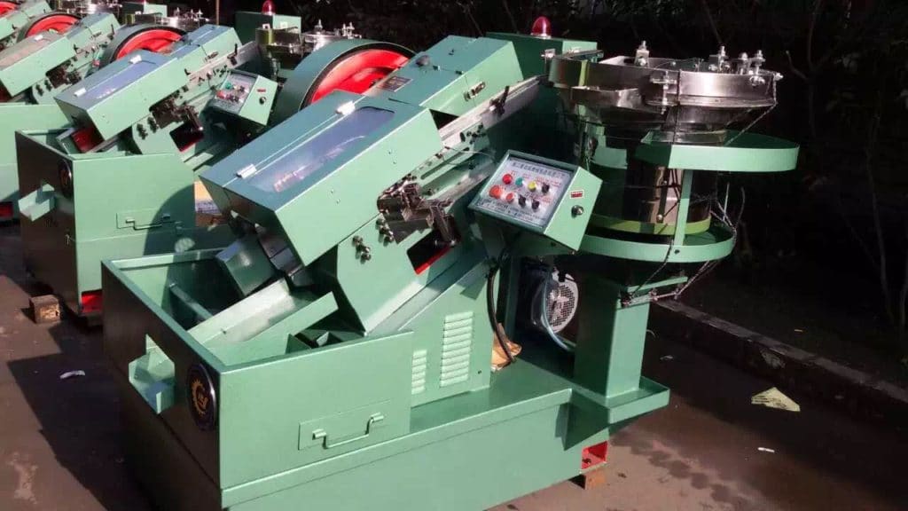 20MM-3/4" concrete sleeve anchors automatic thread rolling machine - Bolt Nut Making Machine ...