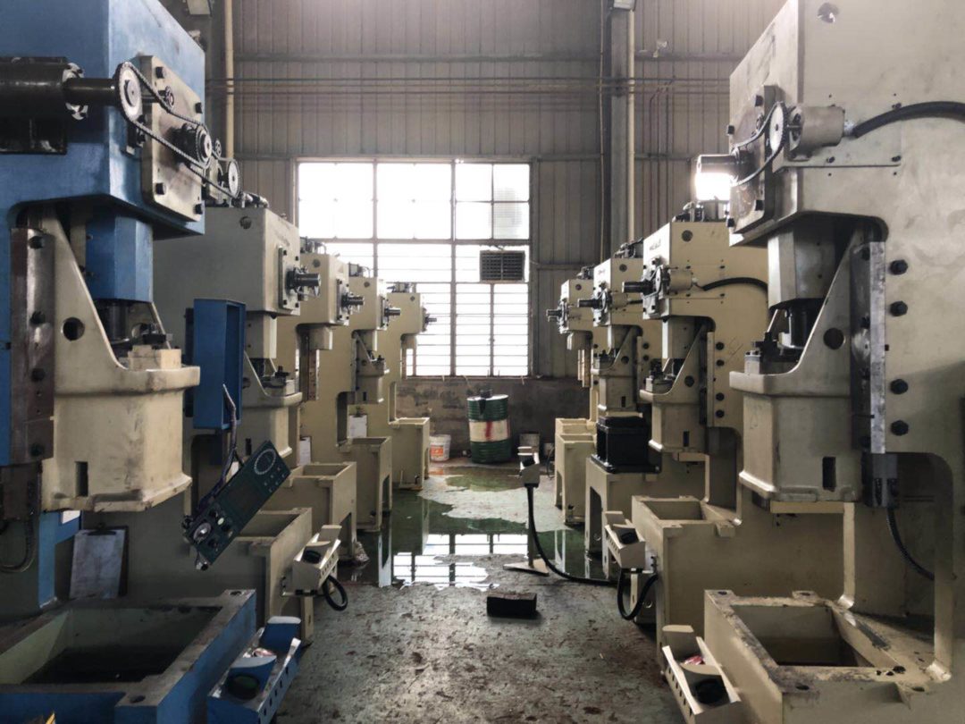 KDL Series stroke adjustable strong steel frame stamping press - Bolt ...