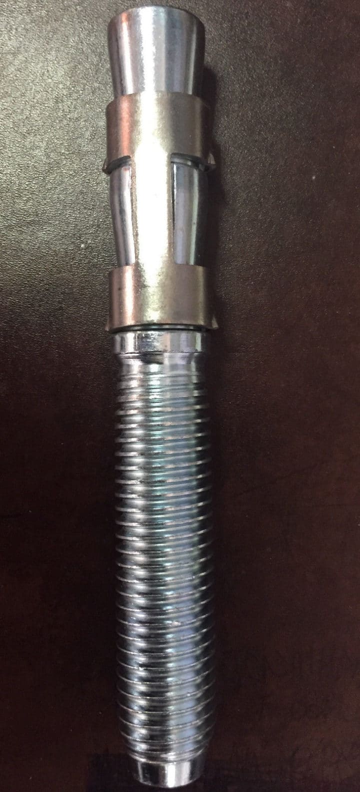 Carbon steel zinc plated concrete two clips wedge anchors - Bolt Nut ...