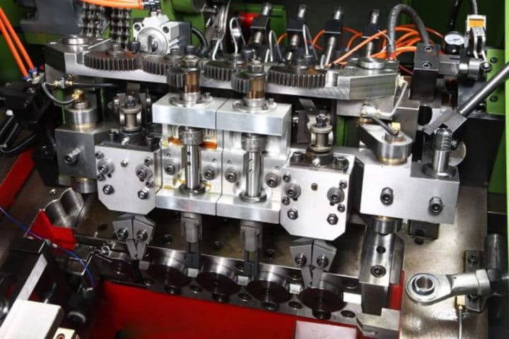 four stations bolt forging machine making wedge through anchor bolt ...