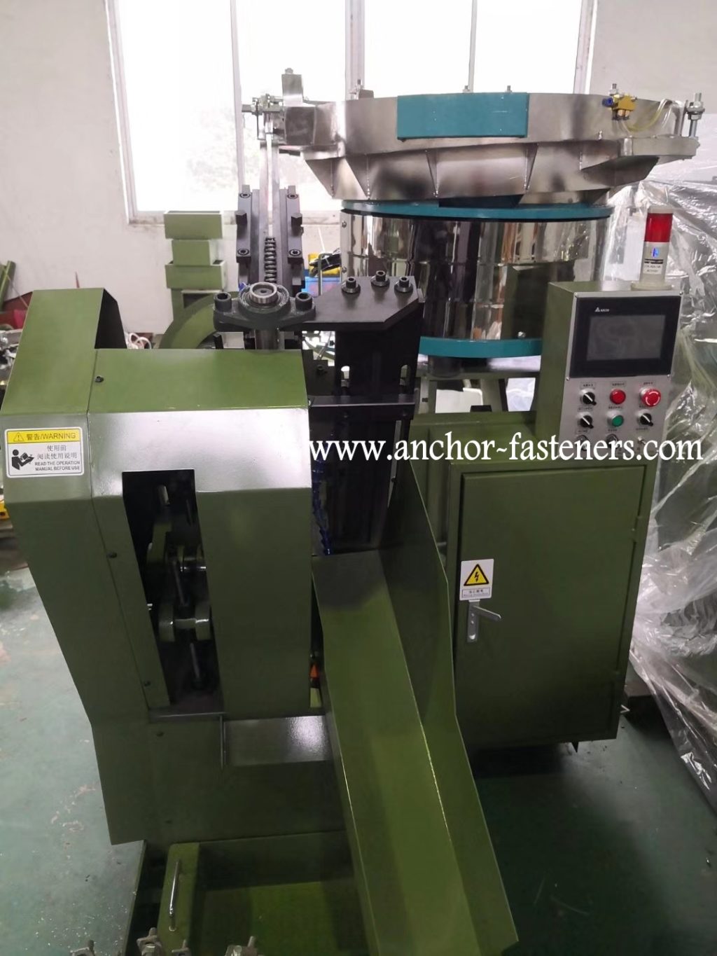 ATC-400 High Speed Self Tapping Screws Tail End Point Cutting Machine ...