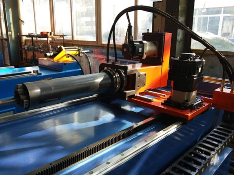 AW130CNC Hydraulic mandrel pipe bending machine - Bolt Nut Making ...