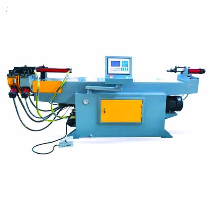 AW63CNC automatic feeding and 360 degree rotation pipe bending machine ...