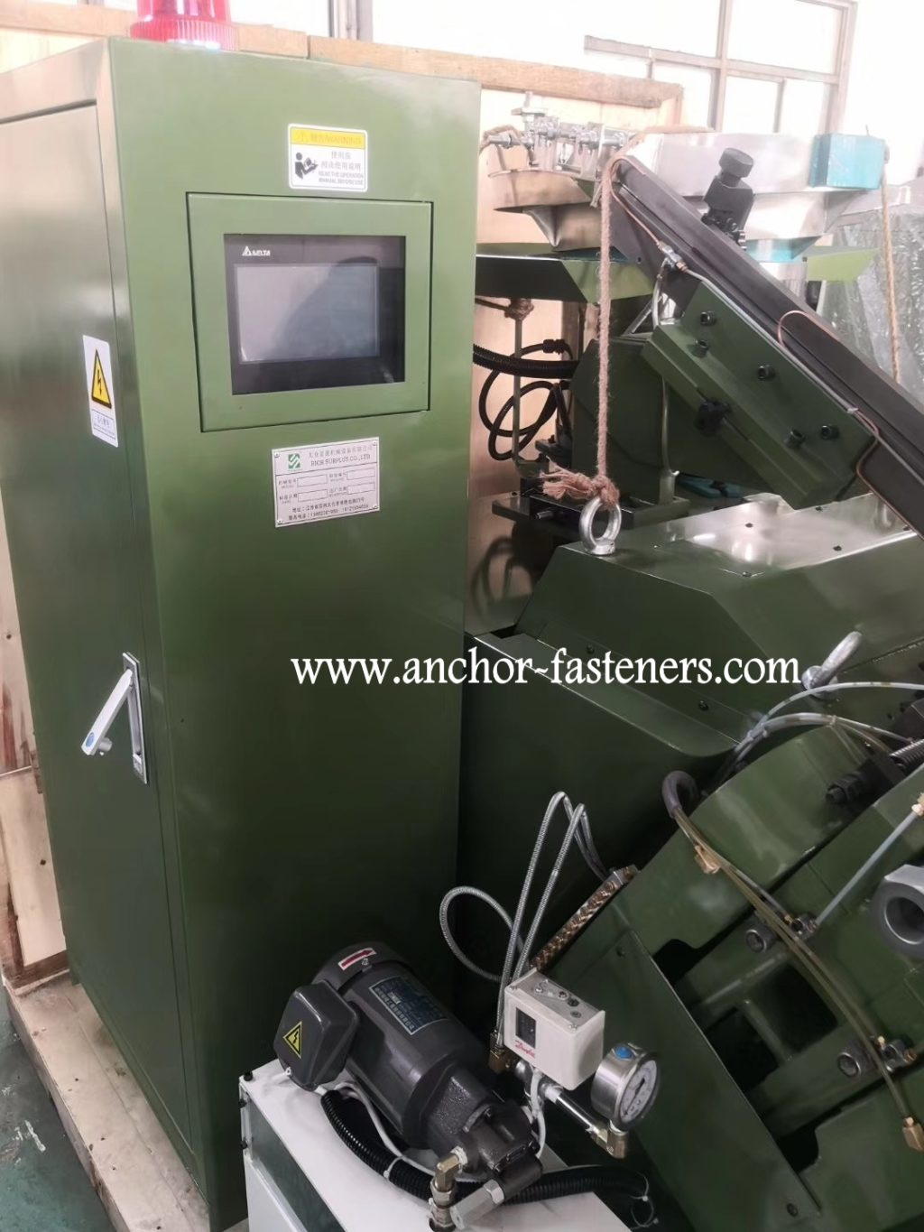 APM-200 High Speed Self Drilling Screw Making Machine - Bolt Nut Making ...