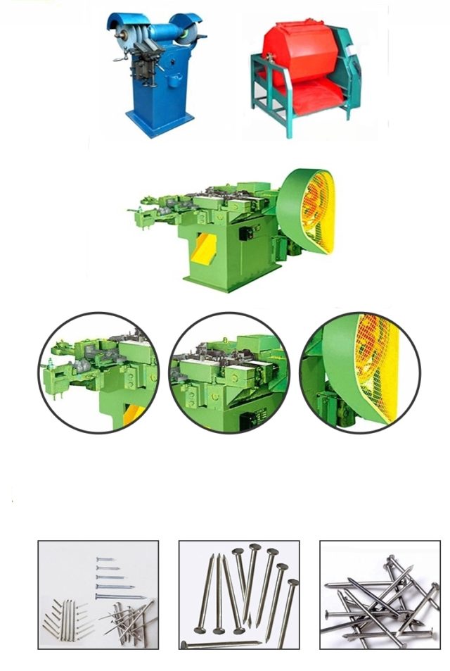 Iron steel nails high speed making machine - Bolt Nut Making Machine ...
