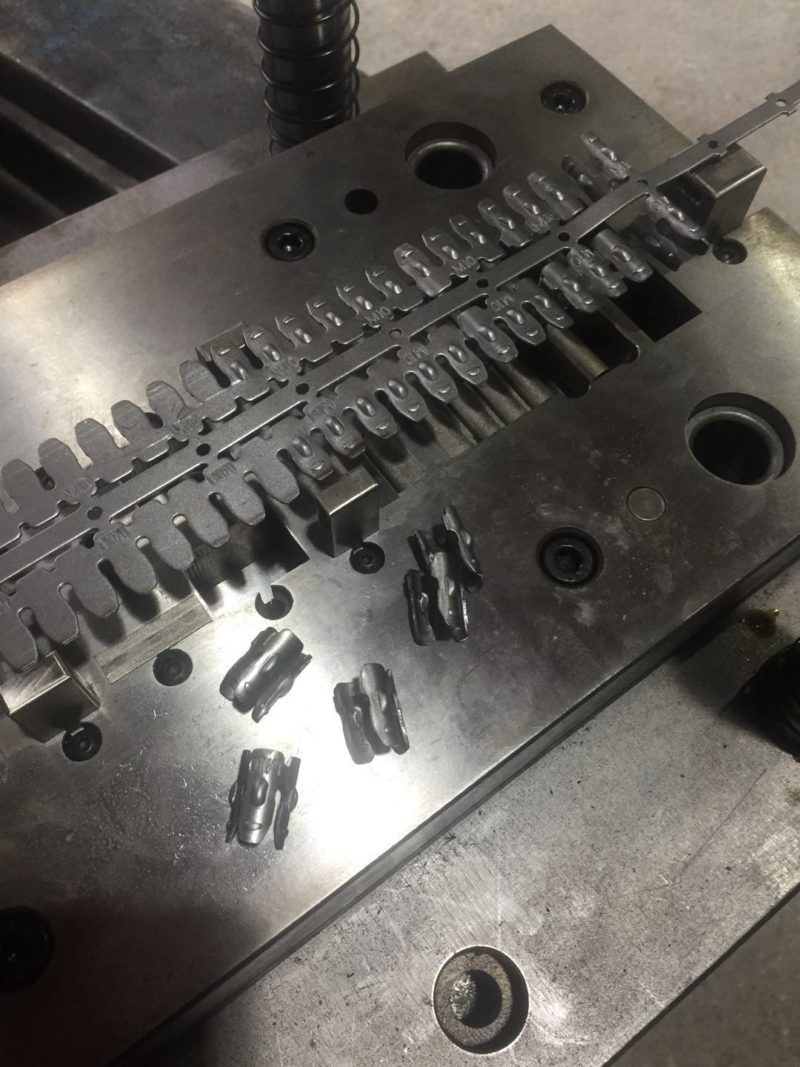 Wedge anchor clips high speed progressive stamping die - Bolt Nut ...