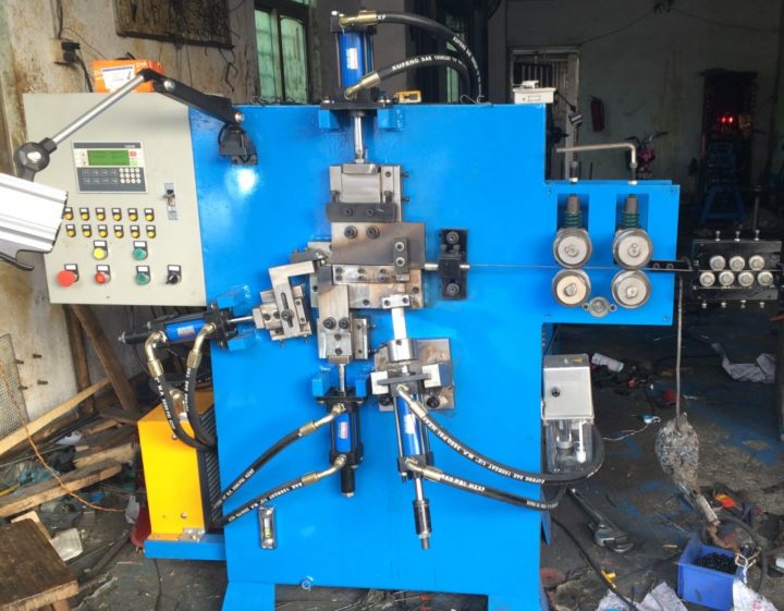 sheet metal strip open ring bent forming machine - Bolt Nut Making ...