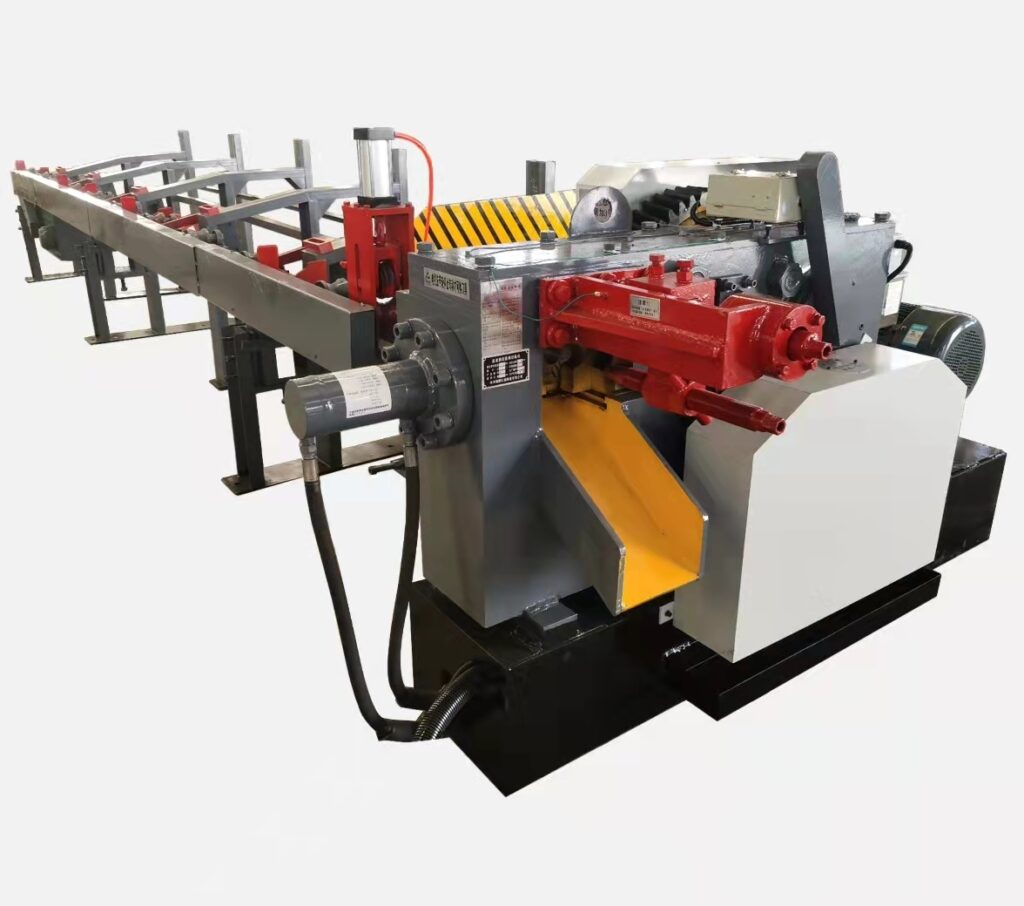 Full automatic round steel rod bar cutting machine - Bolt Nut Making ...