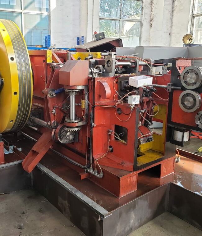Bolt shank making machine Archives - Bolt Nut Making Machine | Cold ...