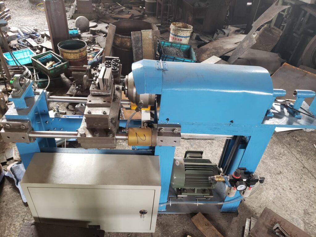 Inner hole 3-5mm Single lock spring washer coiling machine - Bolt Nut ...