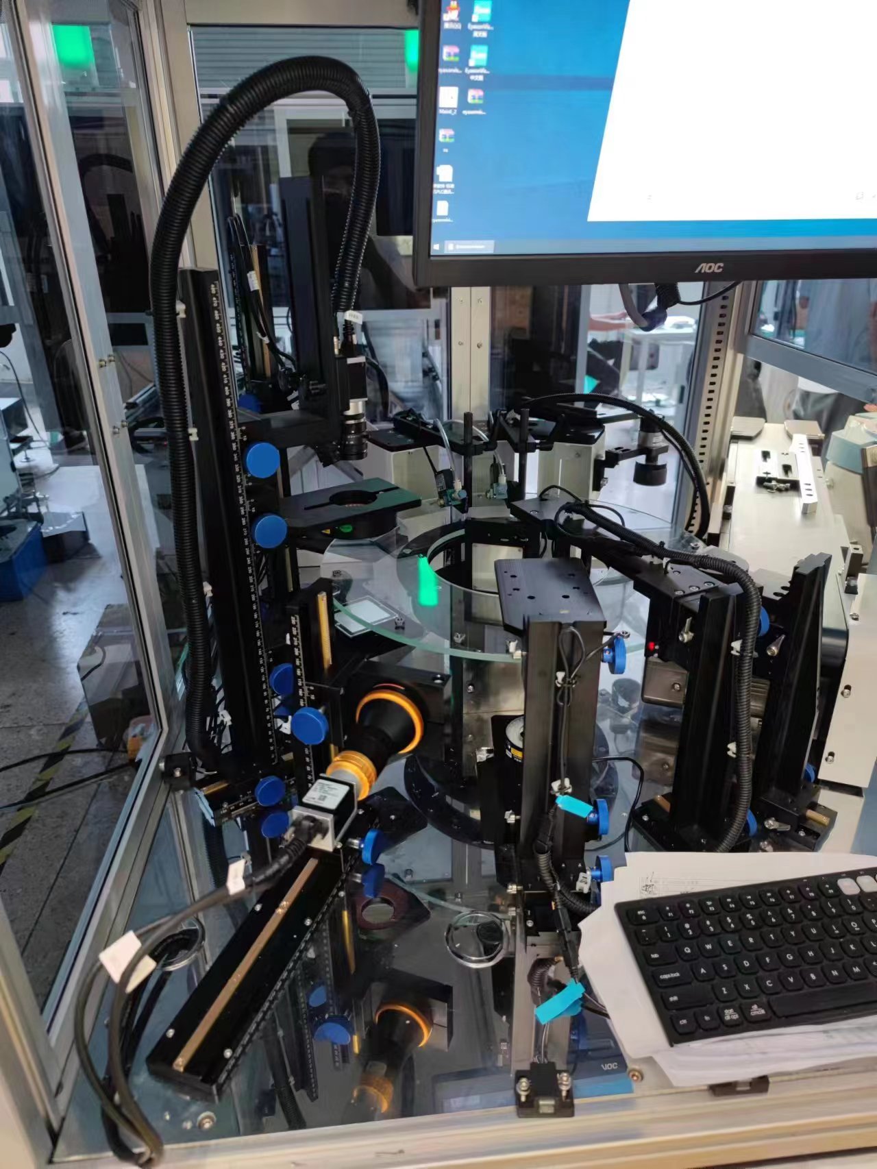 End cut screws defects inspection optical sorting machine - Bolt Nut ...